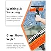 Amazon.com: SKGPOLE Squeegee for Window Cleaning Kit with 5-19 Foot Telescoping Extension Pole ...