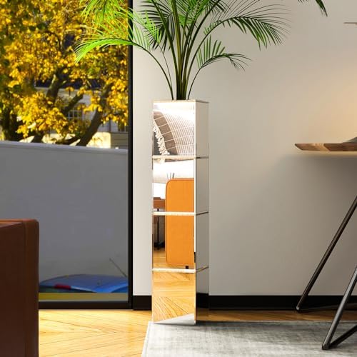 Amazon.com: blingworld Tall Floor Mirror Vase Decorative Large Vases ...