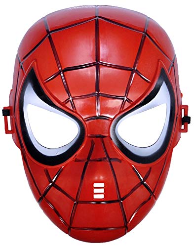 FAVELA Super Hero Set of 5 Superhero Cartoon Plastic Mask for Kids ...