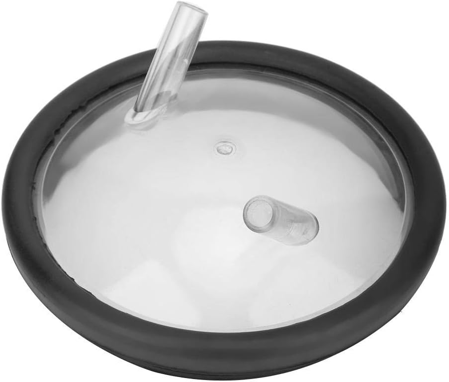 Amazon.com: Plastic Transparent Milk Bucket Lid with Two Open Entrances ...