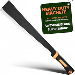 Amazon.com: Billhook Sickle Machete for Yard Work Cutting Trees Heavy ...