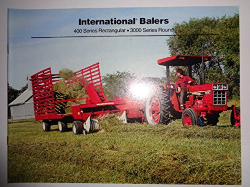 IH *International 428 435 445 Rectangular & 3450 3650 Round Baler ...