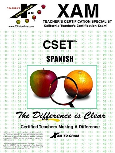 CSET Spanish: Xamonline: 9781581973884: Amazon.com: Books