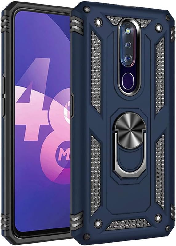 ConnectPoint, Oppo F11 Pro, Ring Armour Defender Dual Layer Hybrid ...
