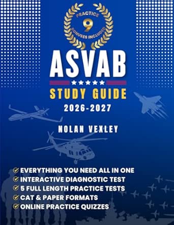 ASVAB STUDY GUIDE: The Only Test Prep With Interactive Diagnostic Test ...