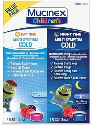 Amazon.com: PediaCare Fast Acting Children's Multi-Symptom Cough & Cold ...