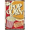 Amazon.com : SUPERDANT Popcorn Tin Signs Cinema Metal Sign Poster Movie ...