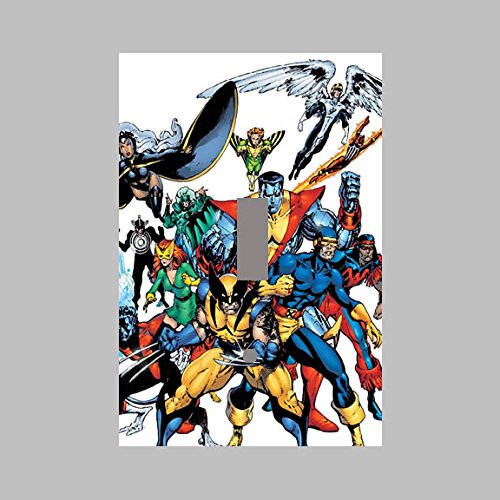 Amazon.com: XMEN MARVEL COMICS- SINGLE Light Switch Plate/Cover : Tools ...