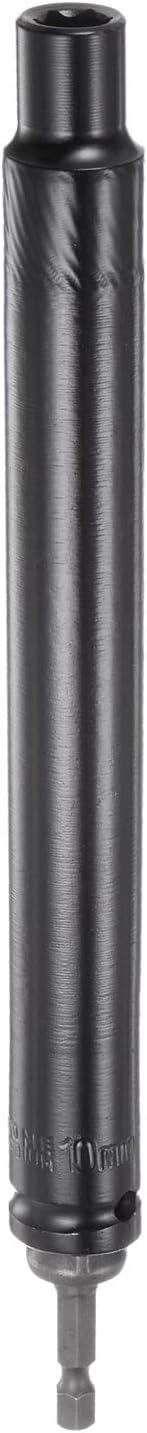 sourcing map Extra Long Hollow Socket, 10mm x 200mm Deep Well Impact ...