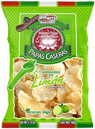 Amazon.com: WINNUTS Lemon Kettle Chips (3 Pack, 5.6 oz Each) | Extra ...