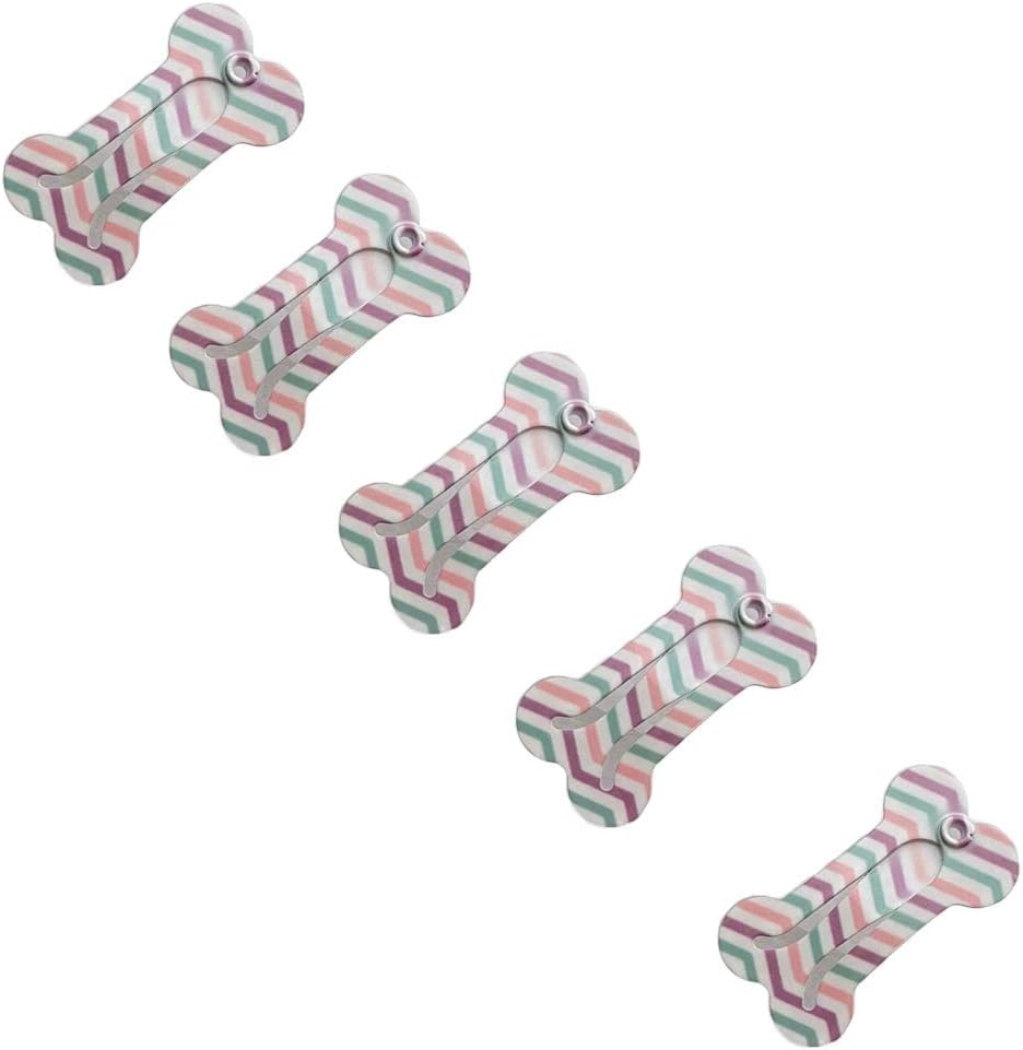 Amazon.com: Dog Hair Clip Mini 2.5cm Snap Hair Clips for Small Dogs ...