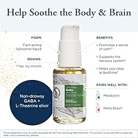 Amazon.com: Quicksilver Scientific Liposomal GABA with L-Theanine - Emulsified Liquid GABA ...