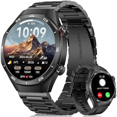 K52 Smart Watch for Men, Outdoor Bluetooth Sports Watch, 1.39in HD ...