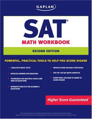 Amazon.com: Kaplan SAT Math Workbook: 9781419541865: Kaplan: Books