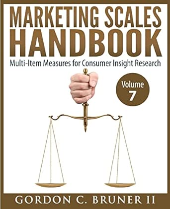 Marketing Scales Handbook: Multi-Item Measures for Consumer Insight ...