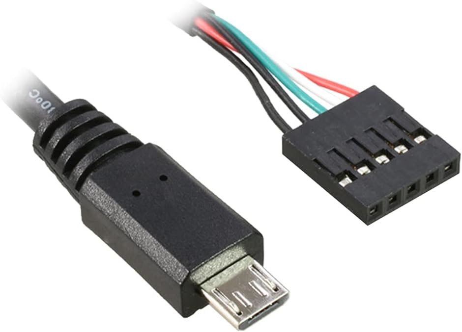 D54 50 cm 5-Pin Header Female to Micro USB 5-Pin Male Motherboard Cable ...