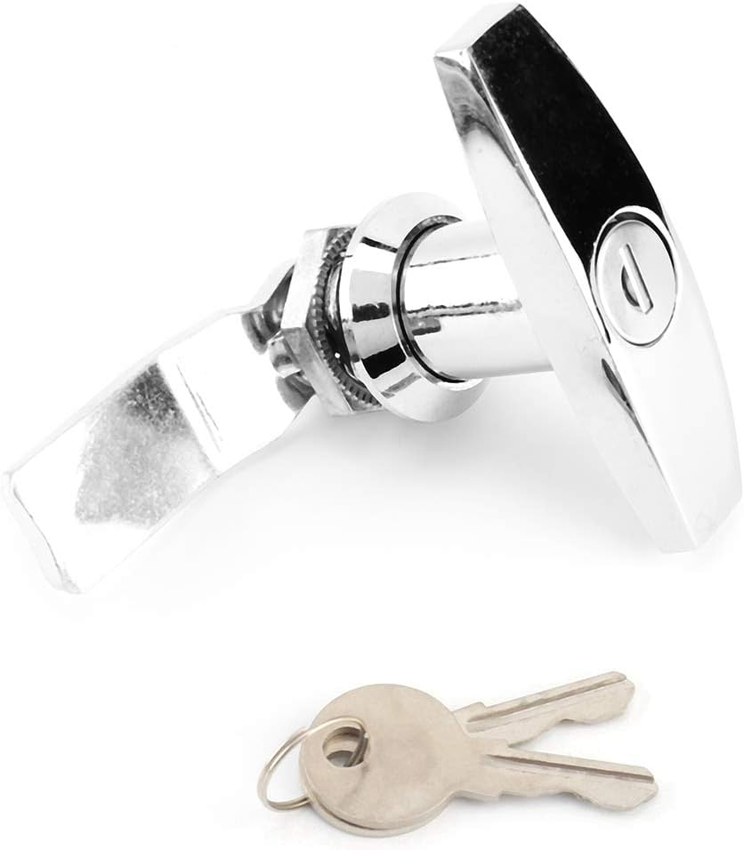 T Handle Lock Rear Fixing T Shape Lock Truck T Lock Tool Box Garage ...