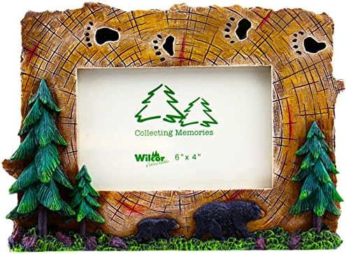 Amazon.com - De Leon Collections Polyresin Woodland Black Bear on ...