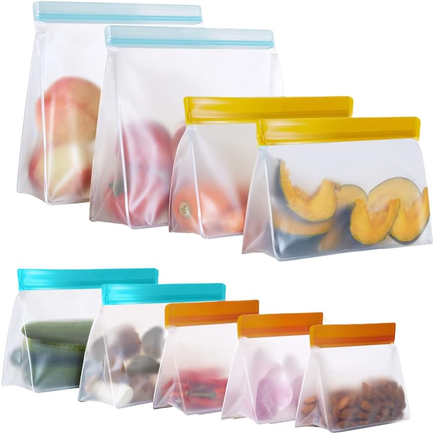 Amazon.com: BUZIO Reusable Food Pouches, 12 Packs 5oz Toddlers Food ...