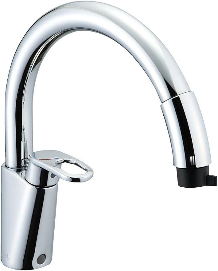 Amazon | INAX・LIXIL キッチン水栓 【SF-HB452SYXN】（寒冷地対応） 吐水口引出式水栓 ワンホールタイプ ホース ...