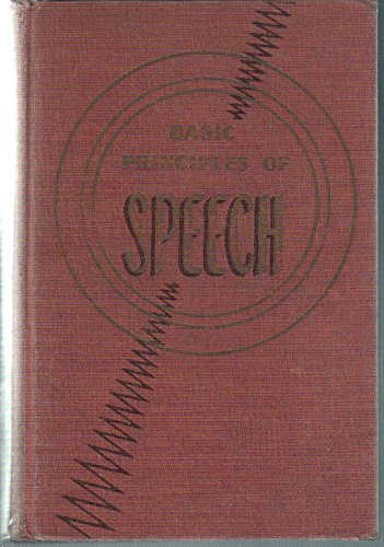 Basic principles of speech: Sarett, Lew: Amazon.com: Books