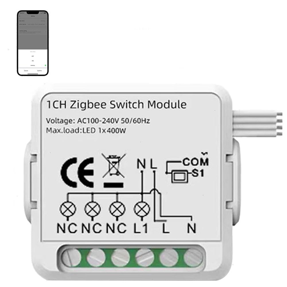 WANYANG 1CH Zigbee Smart Switch Module User Manual