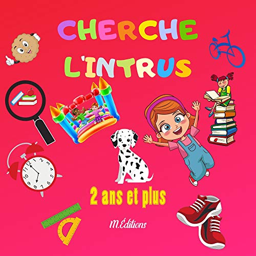 Cherche l'intrus: Livre de jeu amusant pour enfants | retrouver l ...