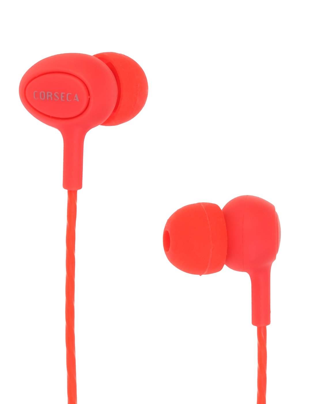 Corseca Earbud Headphones (Red, DMHF0027) : Amazon.in: Electronics