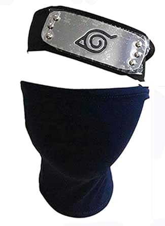 Amazon.com: WorldDecorations Ninja Metal Plated Leaf Village Headband ...