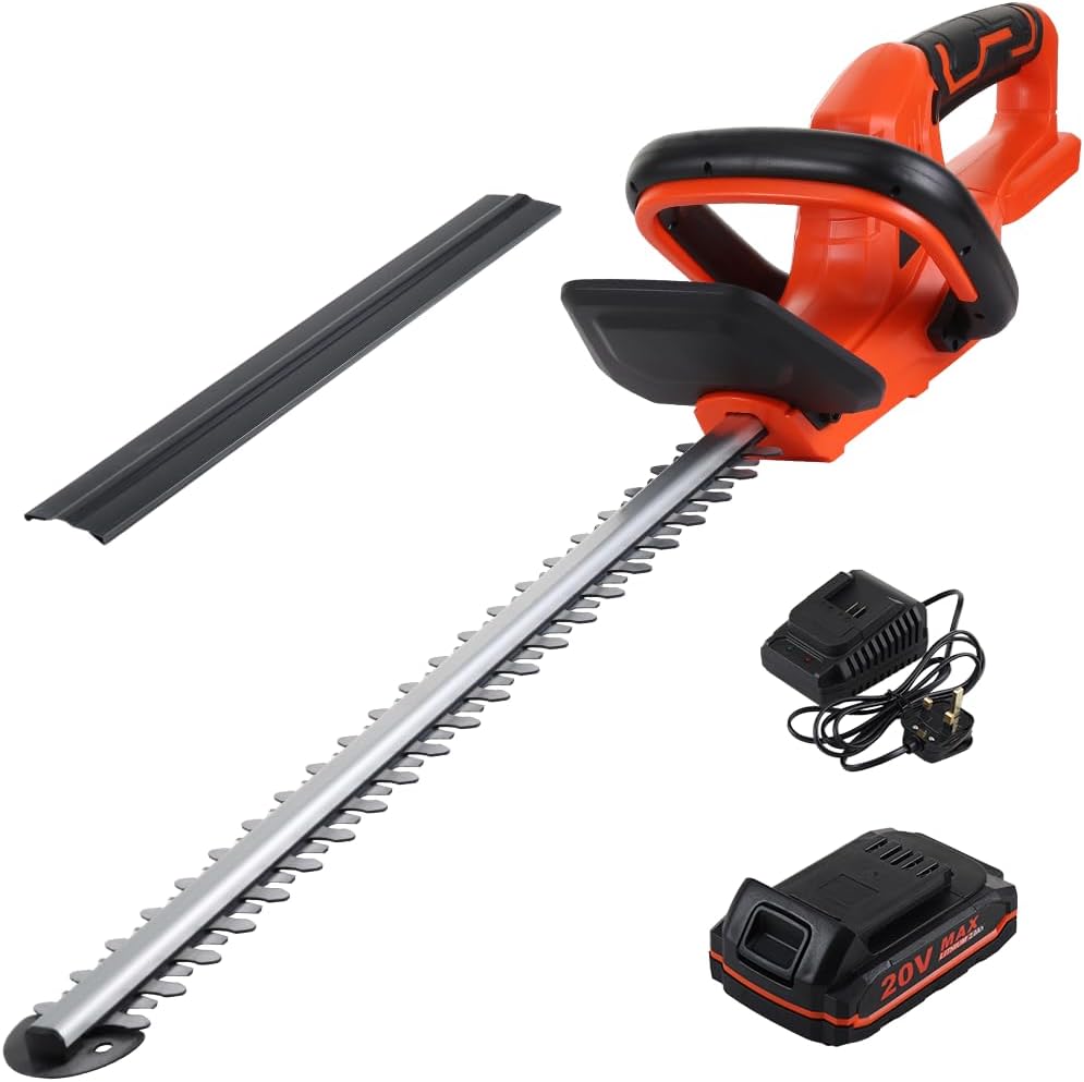 Challenge M0E-12ET-410 Cordless Hedge Trimmer - 18V : Amazon.co.uk: Garden