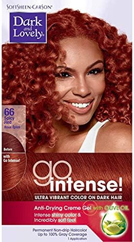 Amazon.com: Go Intense Spicy Red - Tinte permanente para el cabello ...