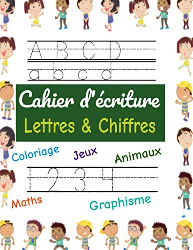 Amazon.in: Buy Cahier d'écriture des lettre et chiffres: Livre d ...