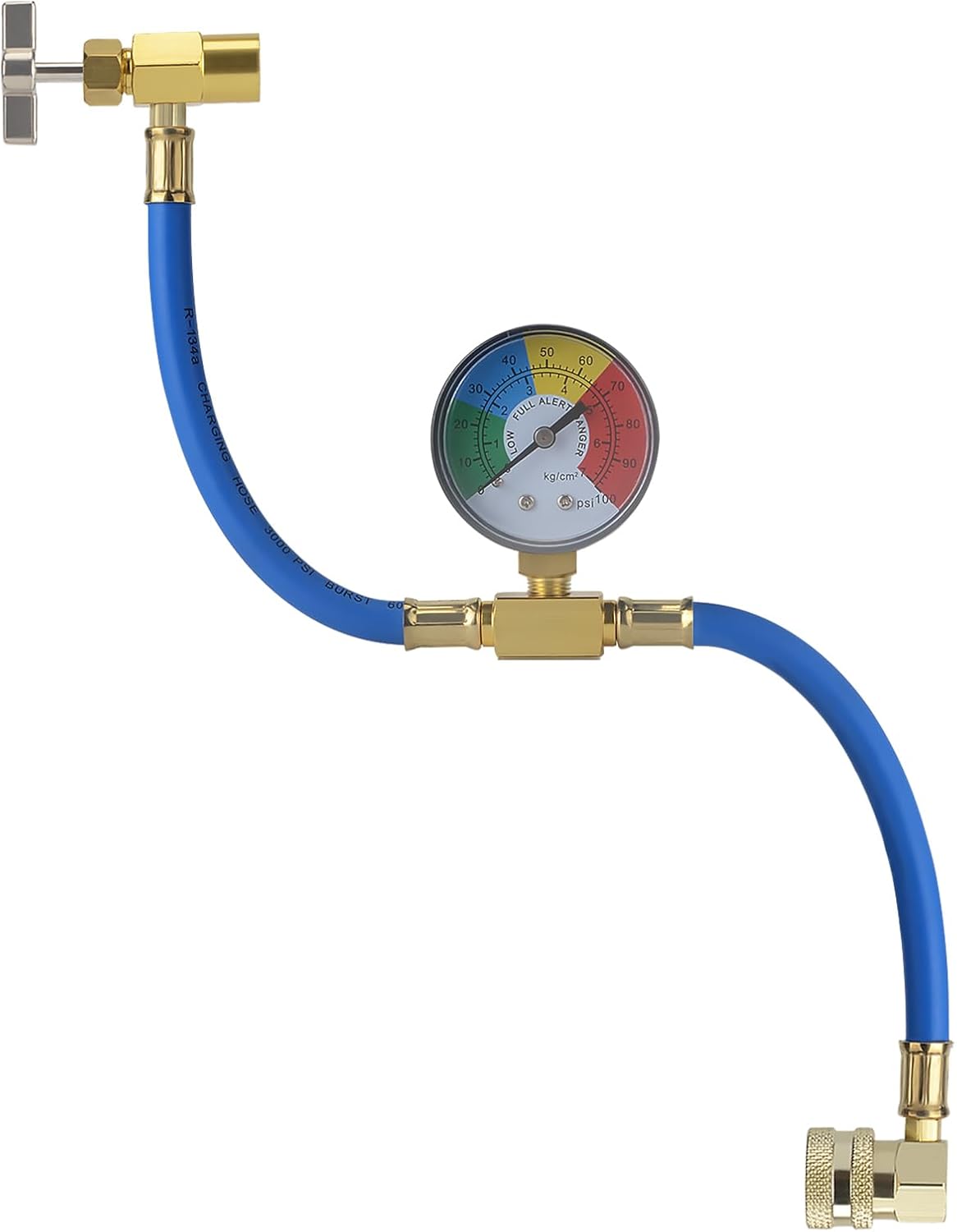 Amazon.com: BFXM R134A Refrigerant Charge Hose, AC Recharge Hose with ...