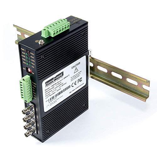 COMMFRONT Industrial RS232 / RS485 / RS422 to Multi-Drop Fiber Optic ...