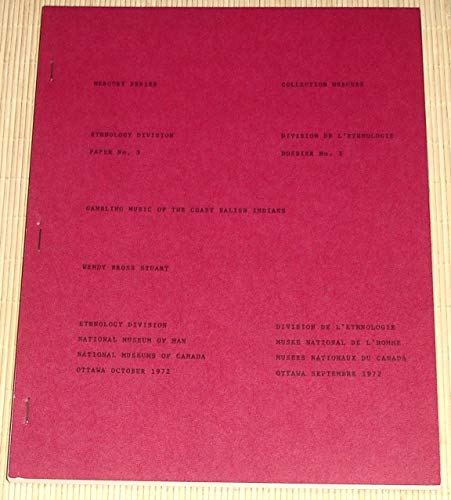 Gambling music of the coast Salish Indians (Mercury series): Stuart ...