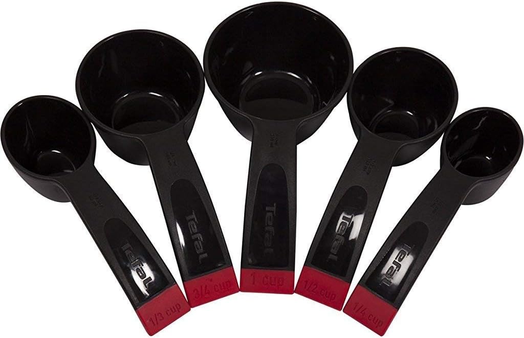 Tefal Ingenio Measuring Cups Set Of 5 for Cooking Baking Measuring BPA ...