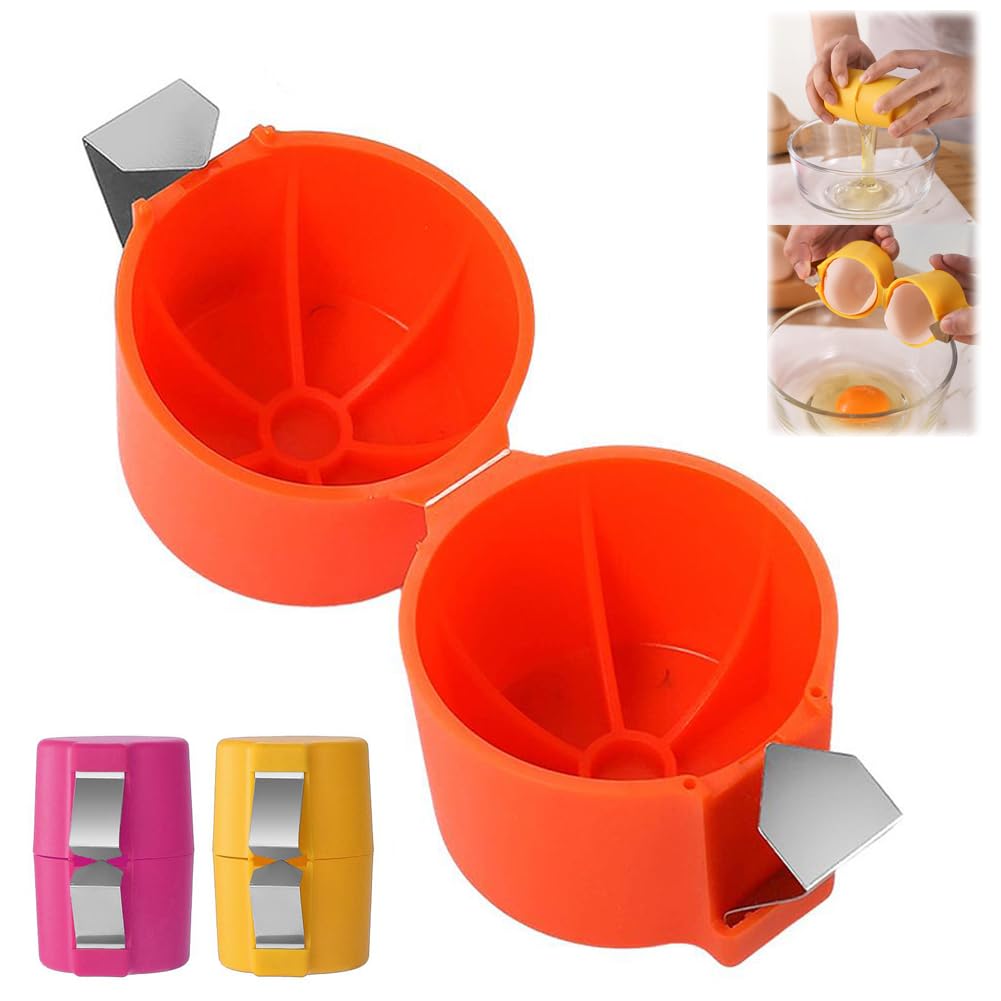 Amazon.com: Egg Cracker Separator Handheld Egg Opener, Egg Cracker,Egg ...