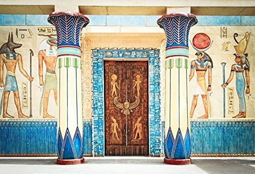 Renaiss 10x8ft Ancient Egyptian Mural Backdrop Religion Totems Stone ...