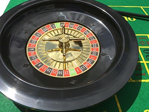BOXED ROULETTE SET 10″ DELUXE – CHIPS WHEEL BALLS FELT RAKE – BigaMart