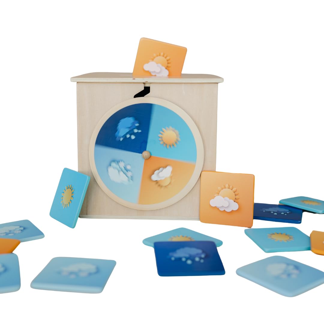 Amazon.com: SOLOBO Weather Spin & Drop | Best Toys for 18 Months and Up ...