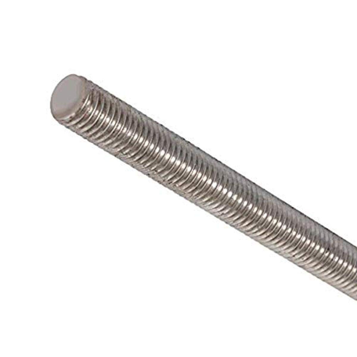Small Parts 18-8 Stainless Steel Fully Threaded Rod, 1/4"-20 Thread ...