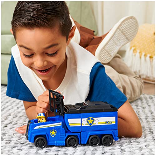 Paw Patrol Big Truck Pup's Chase Transforming Toy Truck with ...