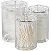 Amazon.com: ARAD Cotton Ball, Swab, and Q-tip Storage Set, 1-Piece, 3 ...
