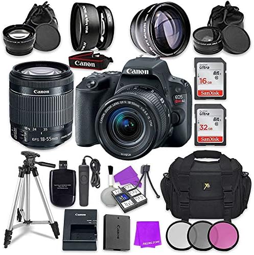 Amazon.com : Canon EOS Rebel SL1 18.0 MP CMOS Digital SLR with 18-55mm ...