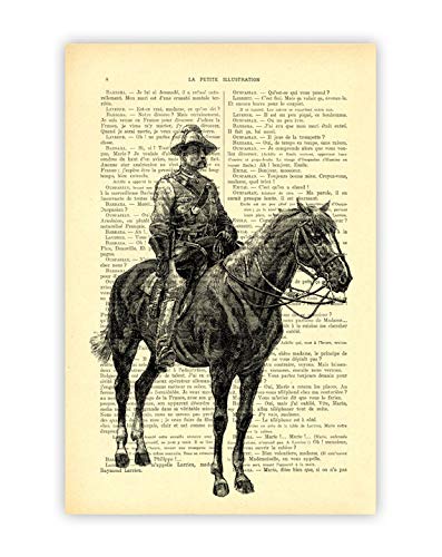 Amazon.com: Antique colonel art print, military artwork, army soldier ...