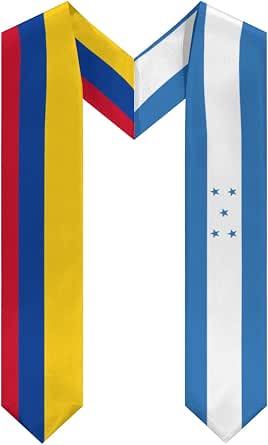 Amazon.com: Generic Graduation Stole Colombia Colombians Honduras ...