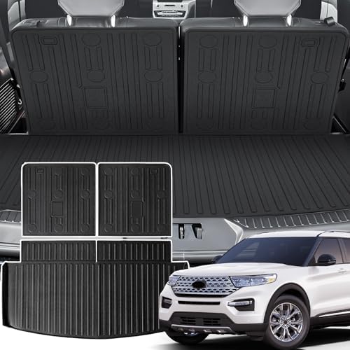 Amazon.com: KUST Trunk Cargo Mat for 2020-2025 Ford Explorer, All ...