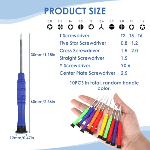 Magnetic Mini Screwdriver Set Tiny Spectacle Watch Repair Screw Drivers ...