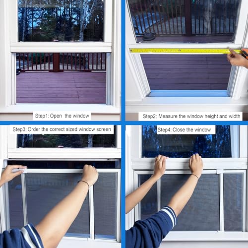 Snapklik.com : Maxshore North Expandable Window Screens For House ...