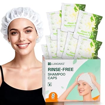 Amazon.com : Shampoo Caps No Need Rinse for Bedridden, Post Surgery ...